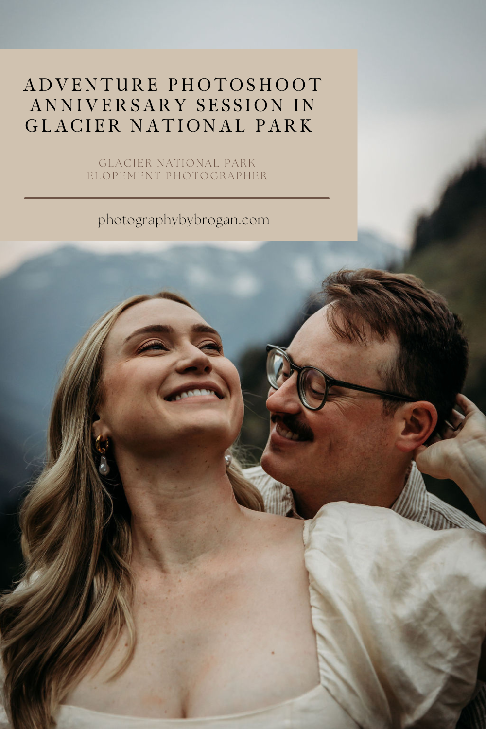 Adventure Photoshoot Anniversary Session in Glacier National Park ...
