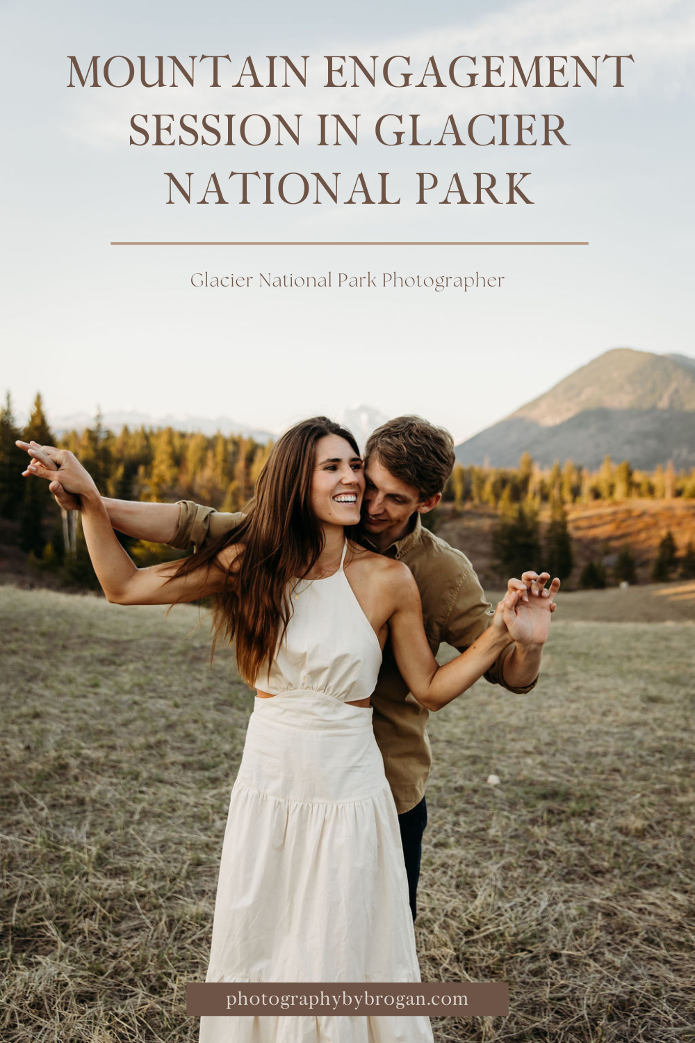 Mountain Engagement Session in GNP | Glacier National Park Photographer