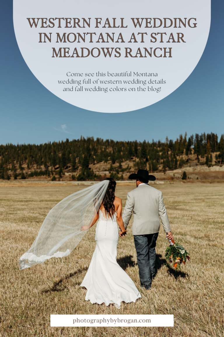Western Fall Wedding in Montana at Star Meadows Ranch ...