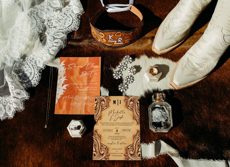 Western Fall Wedding in Montana at Star Meadows Ranch ...