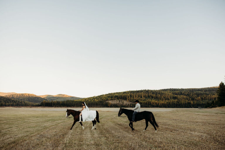 Western Fall Wedding in Montana at Star Meadows Ranch ...