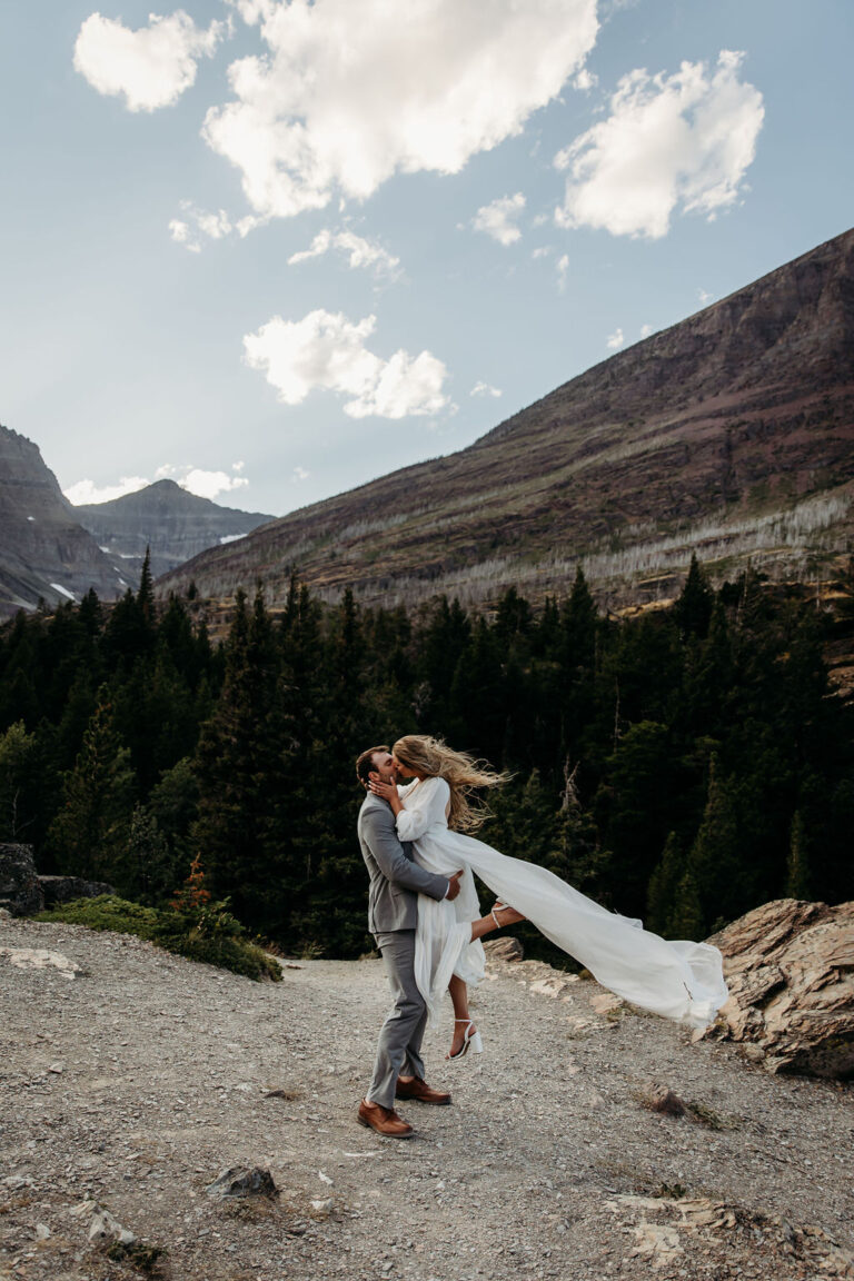 Sunpoint: Glacier National Park Ceremony Location - photographybybrogan.com
