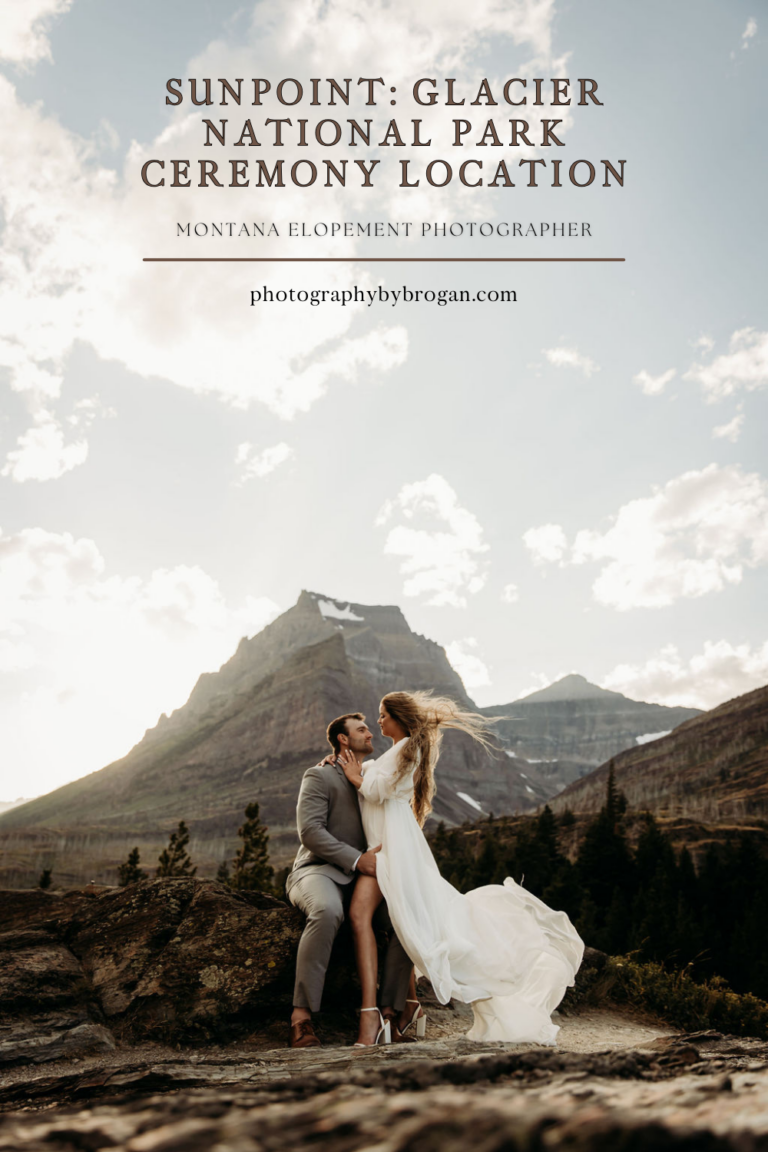 Sunpoint: Glacier National Park Ceremony Location - photographybybrogan.com
